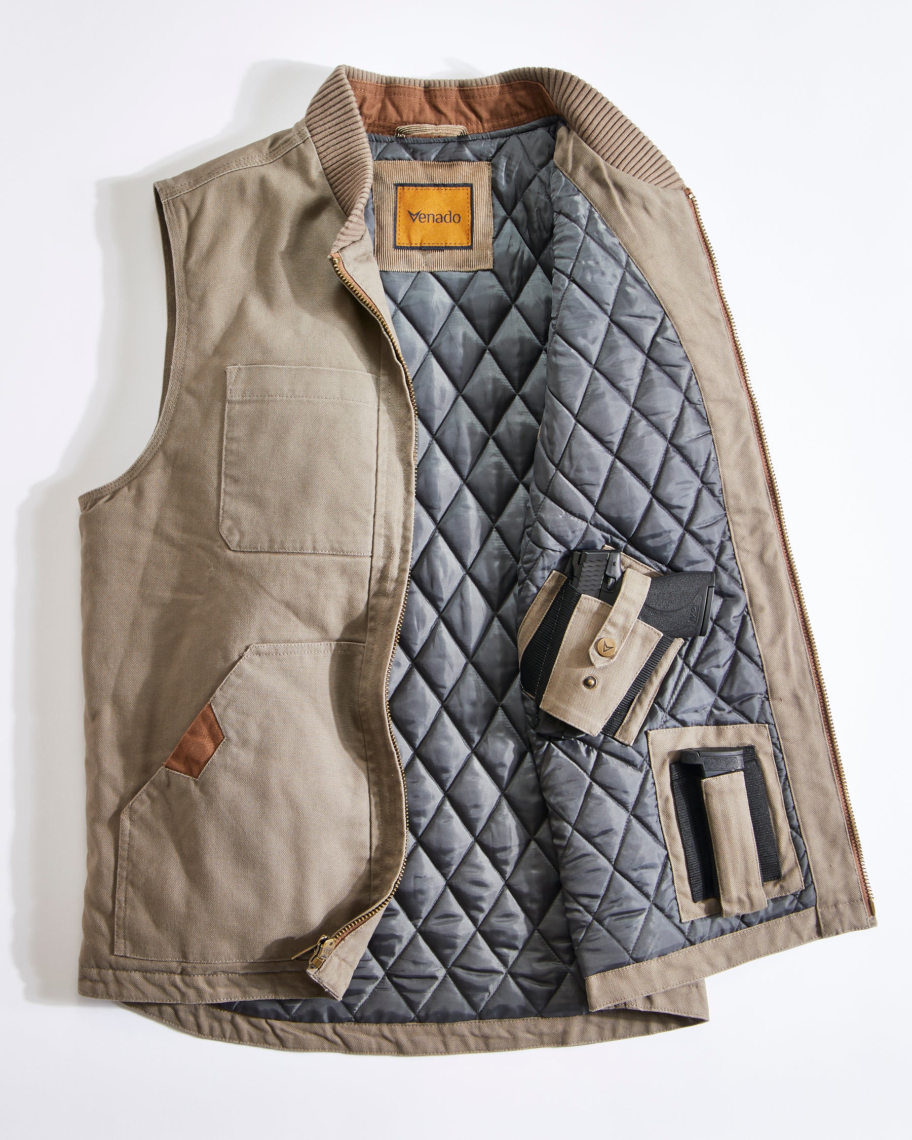 Canvas Concealed Carry Vest – Venado