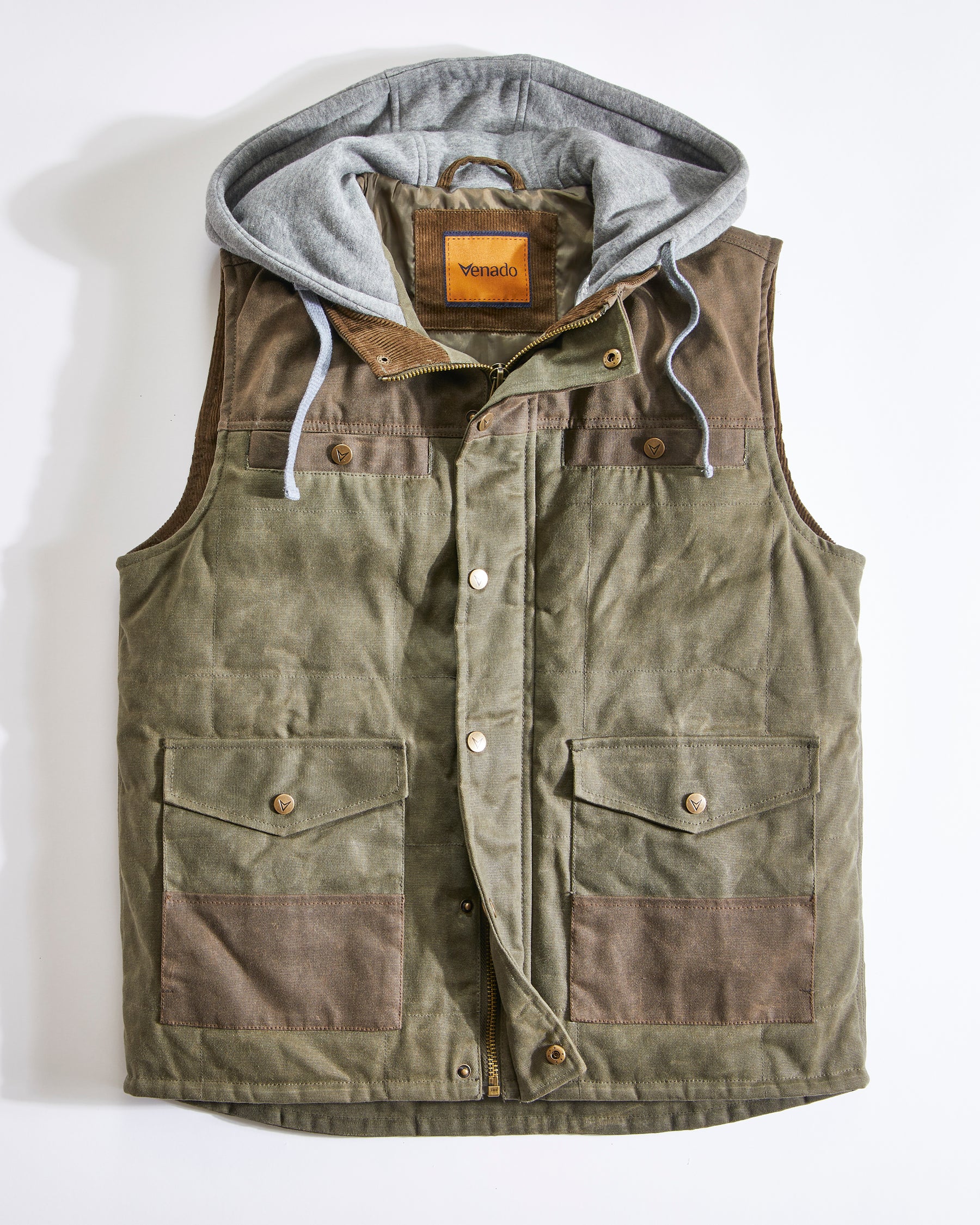 Defender Concealed Carry Waxed Canvas Vest – Venado